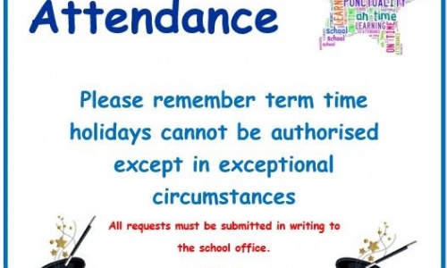 Regis Manor Primary School - Attendance Message
